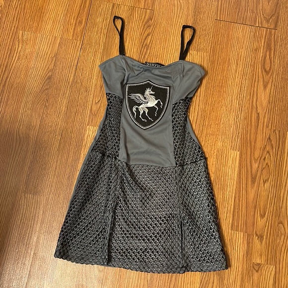 Lip Service | Dresses | Lip Service Chainmail Knight Costume Dress ...